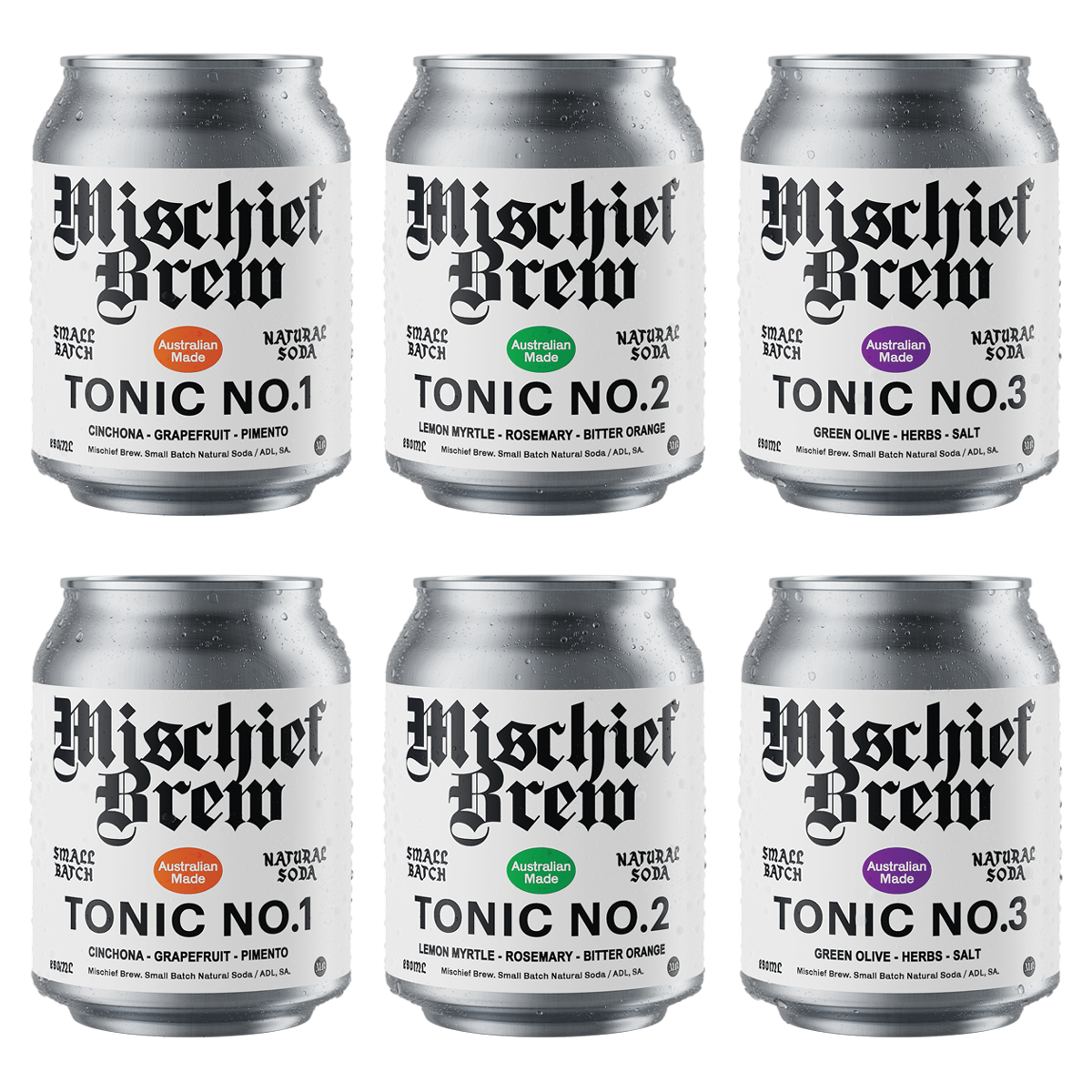 Mischief Brew Mixed Tonic Water Carton
